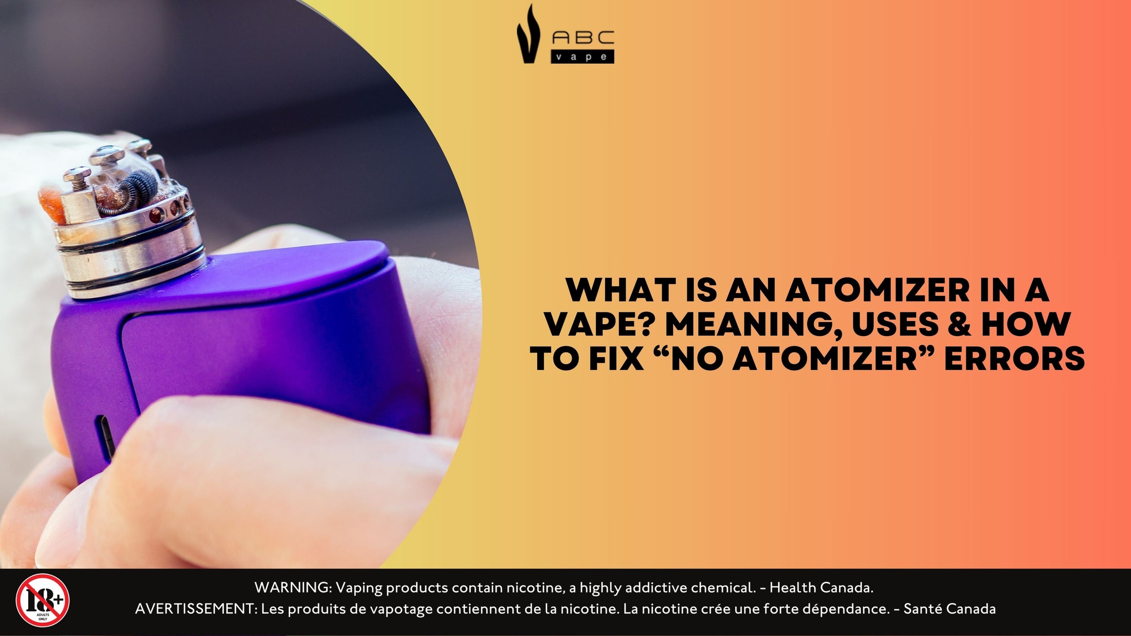 What Is an Atomizer in a Vape? Definition & Troubleshooting Guide – ABC ...